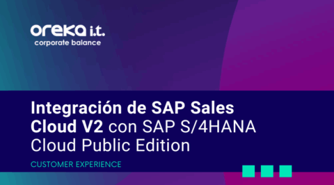 Integración de SAP Sales Cloud V2 | Oreka IT